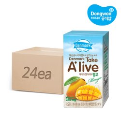 [동원] 덴마크 테이크 얼라이브 망고 120ml x 24개 (1box) - SSG.COM