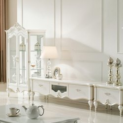 유캐슬 아벨리아 거실장세트3(양문장+거실장1500+협탁) - SSG.COM