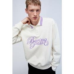 레귤러핏 폴로셔츠 크림색/Boring Pals 1113164001 - SSG.COM