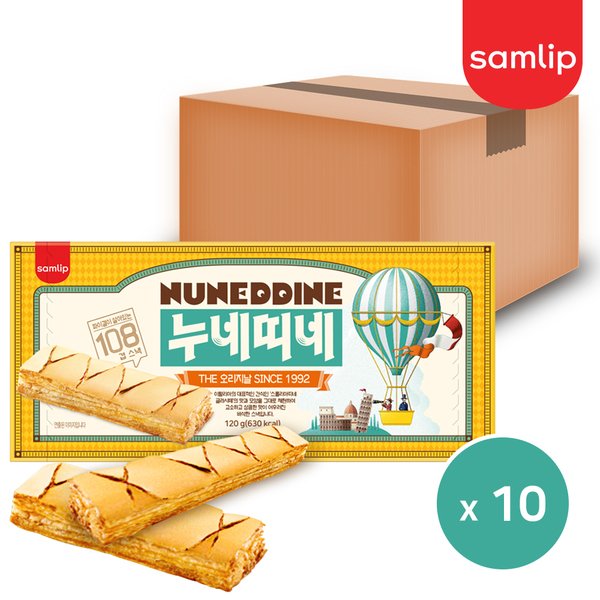 삼립 누네띠네 오리지날 120g 10개(총 1.2kg)/100개입_m - SSG.COM