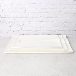크레아트 직사각 플레이팅 접시 3size - SSG.COM