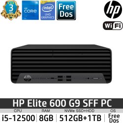 HP 엘리트 슬림 600 G9 SFF 6P066PA 인텔12세대 i5-12500 (8GB / 512GB / 1TB ...