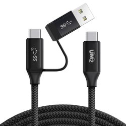 UM2 C3IN1 USB IF인증 100W 고출력 C to C 타입 멀티 고속 충전 케이블 - SSG.COM
