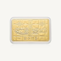 액막이 명태 미니 골드바 24K 순금 0.2g - SSG.COM