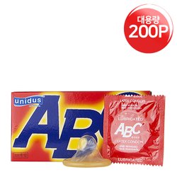콘돔 일반형 대용량 가성비콘돔 국산 천연라텍스 안전콘돔 ABC 200P - SSG.COM