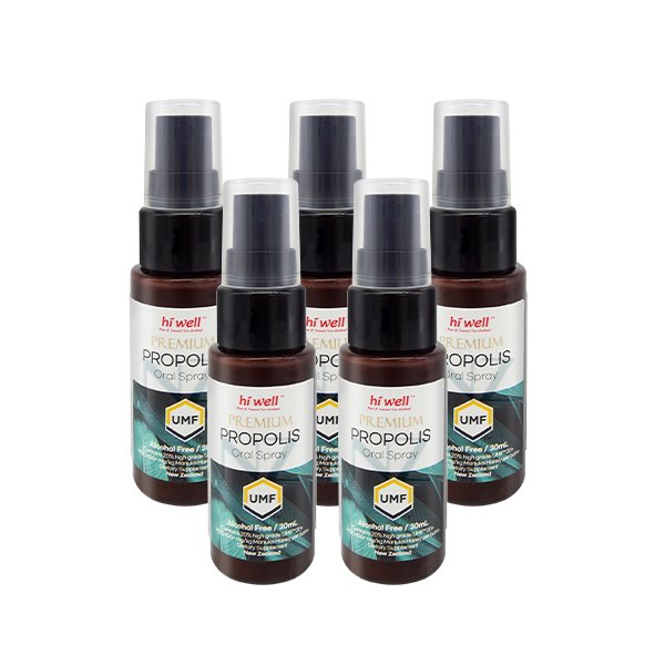 하이웰 프로폴리스 UMF 20+ 구강 스프레이 30ml X5 - SSG.COM