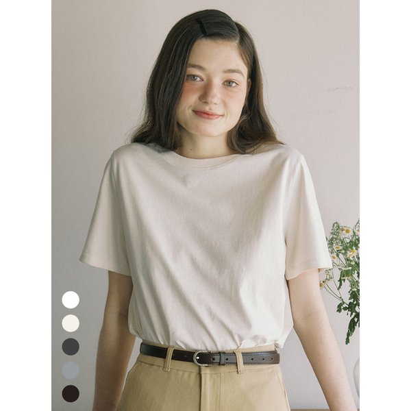 [1+1] Hope Silket Cotton T-Shirt - 5color - SSG.COM