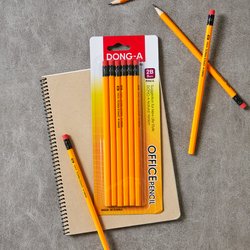 동아 오피스 지우개 연필 2B 6입 - SSG.COM