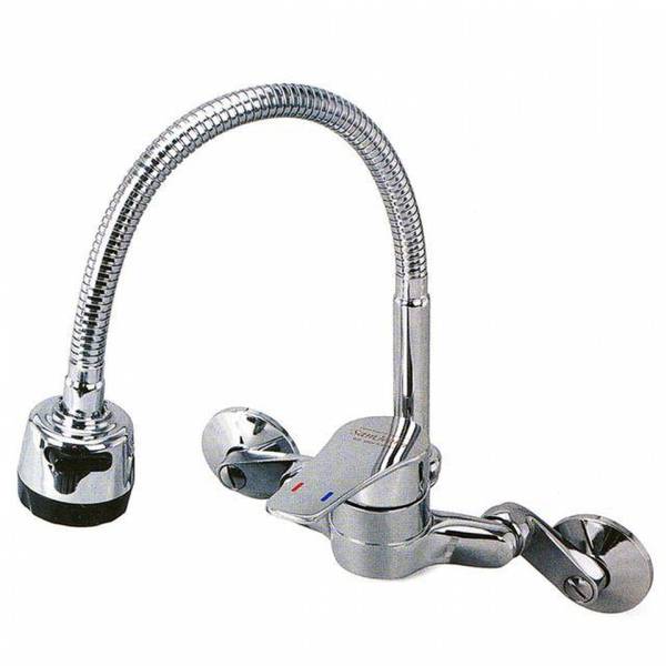 삼정 벽붙이 레버식 온냉수 주방용 수도꼭지 SJ-103 - SSG.COM