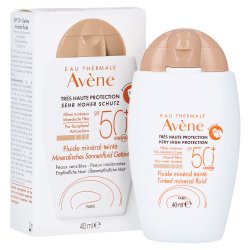 아벤느 Avene 미네랄 선 플루이드 SPF 50+ 틴티드 40ml - SSG.COM
