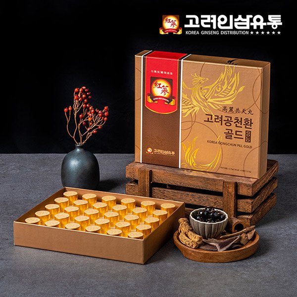 [9/5 순차출고][고려인삼유통]고려공천환 골드 / 30환(3.75g*30환 /총 30일분)+쇼핑백 - SSG.COM