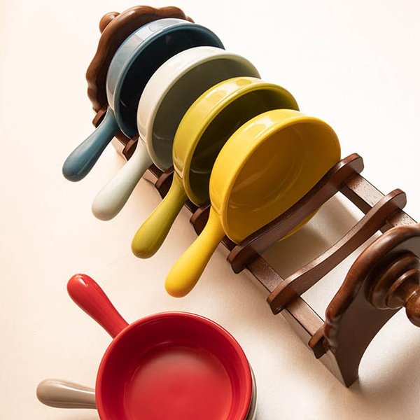 DS-B101원목 받침 컬러 손잡이 죽 그릇 6P세트 선물[무료배송] - SSG.COM