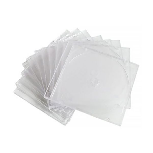 밀레니엄 CD케이스 경질 투명 Slim/10개/갑 갑(1개 - SSG.COM