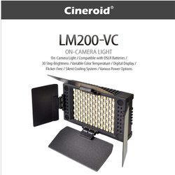[Cineroid] LM200-VC On Camera LED Light - SSG.COM