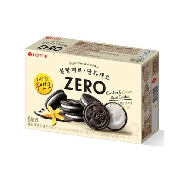제로 쿠앤크샌드 288g 롯데웰푸드 (WE936DC) - SSG.COM