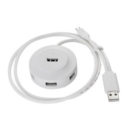 OTG USB허브/스마트폰 태블릿PC 연결사용/일반 PC에 USB2.0 4포트 - SSG.COM