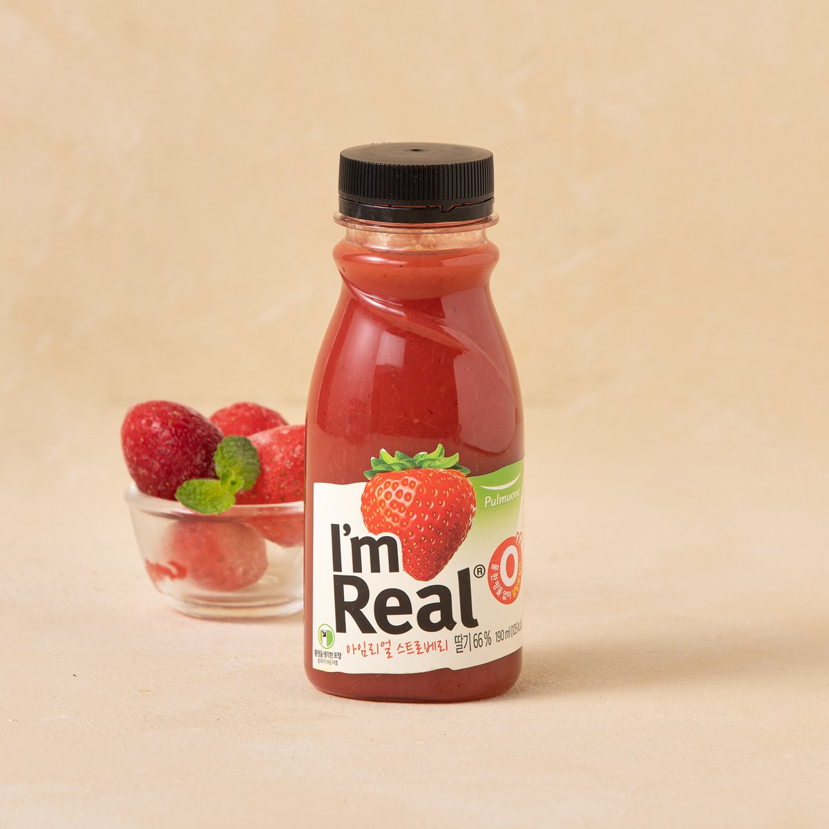 [풀무원] 아임리얼 스트로베리 190ml - 이마트몰