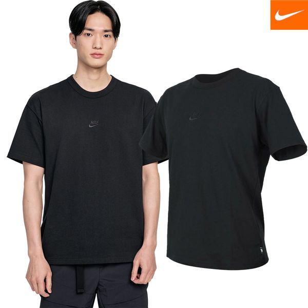 나이키 스포츠웨어 프리미엄 에센셜 반팔 티셔츠 블랙 DO7393 010_P323898189 - SSG.COM