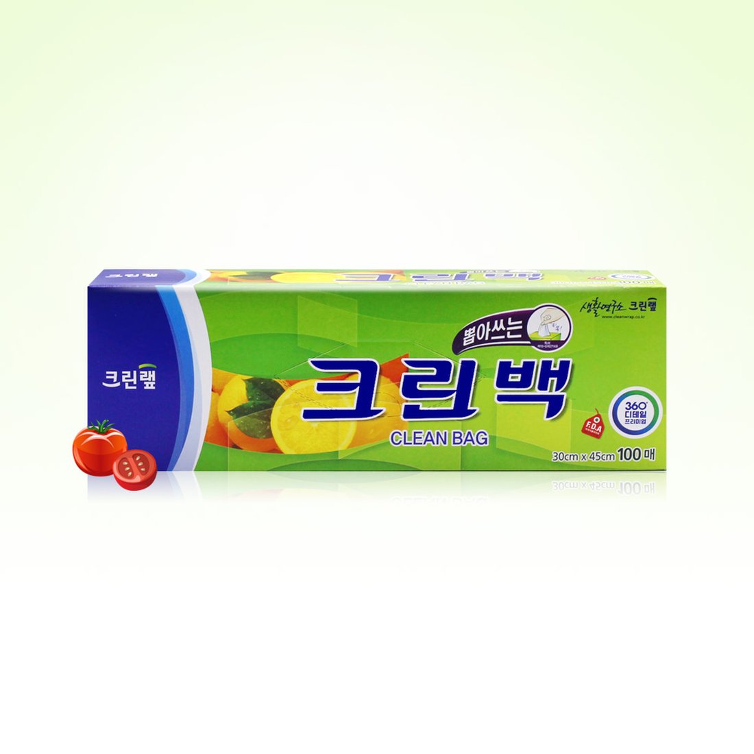 크린랩 뽑아쓰는 크린백 100매 30*45 (대), 믿고 사는 즐거움 SSG.COM