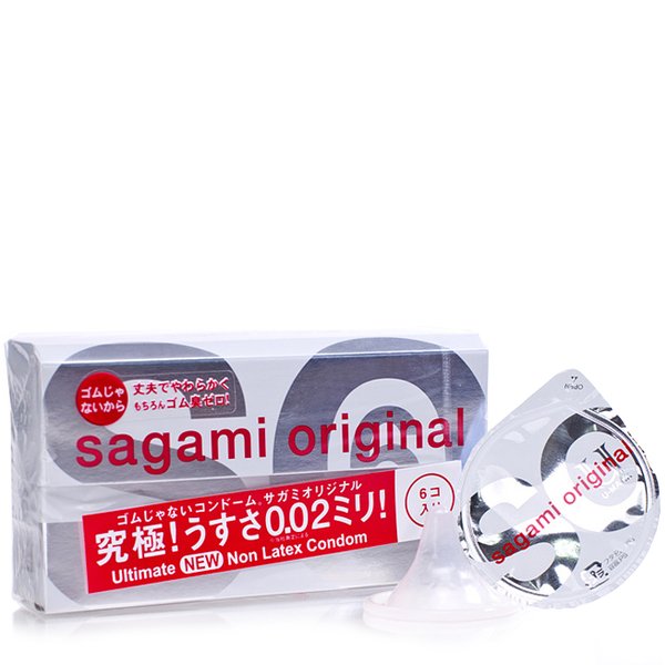콘돔 사가미 0.02mm 오리지널 초박형 콘돔 1박스 6P - SSG.COM