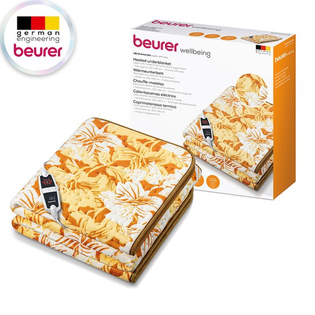 [보이로 전기요] 6단1인용 UB14 트럼펫플라워 워셔블 전기매트, 믿고 사는 즐거움 SSG.COM