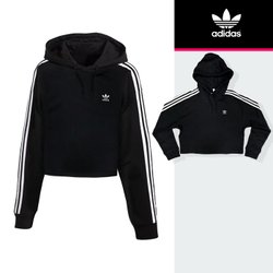 아디다스 우먼스 오리지널 3S 쇼트 긴팔 후디(IU2424) - SSG.COM