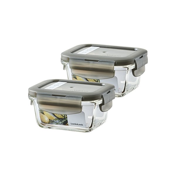[본사] Locknlock 2set 유로 내열밀폐 직사각 160ml - SSG.COM