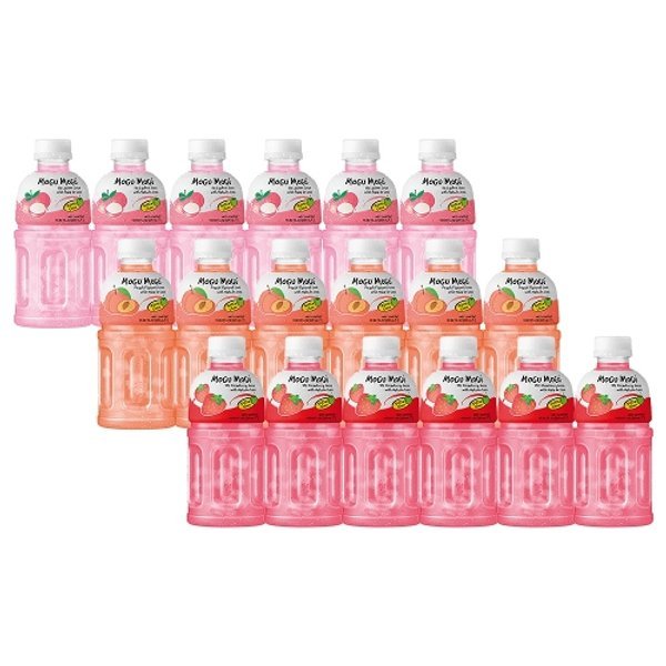 모구모구 리치 320ml * 6개 + 피치 320ml * 6개 + 모구모구 딸기 320ml * 6개 - SSG.COM