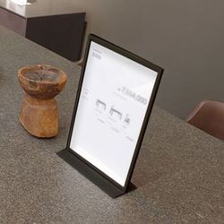 스틸 POP 꽂이 안내판 삽입 메뉴판 테이블 광고판 A5 - SSG.COM