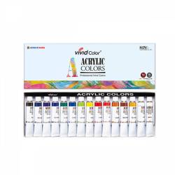 아크릴물감 비비드 세트 12ml 15색 - SSG.COM