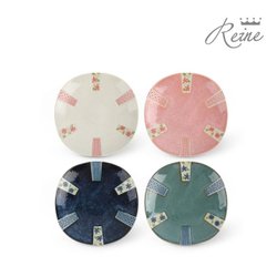 헨느 쿄하나 13.5cm 원사각접시 4P / 도자기 접시 - SSG.COM