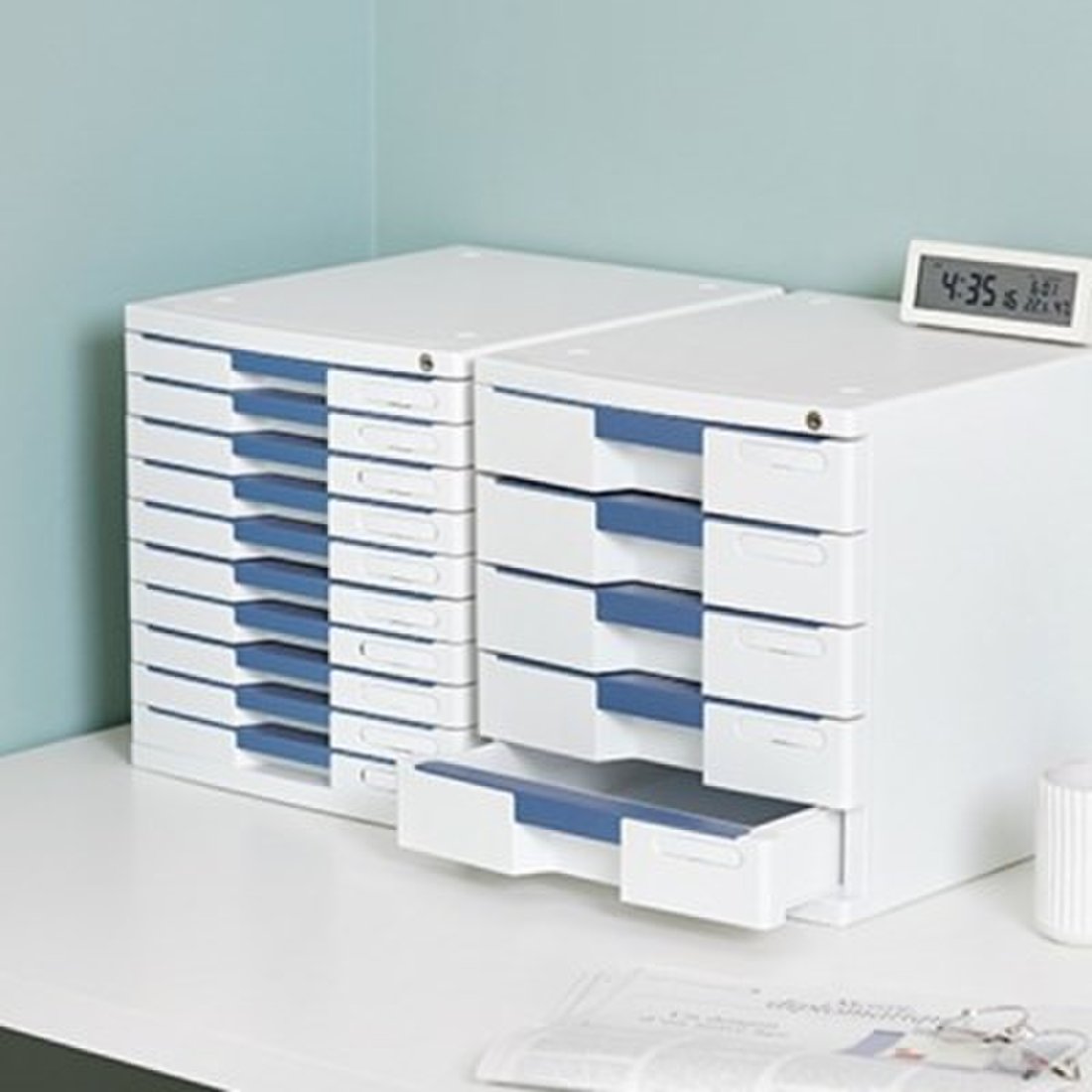 시스맥스 뉴 맥스 서류함 10단 - 블루_(334479), 믿고 사는 즐거움 SSG.COM