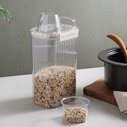 파로 밀폐 잠금핸들 잡곡보관통(1800ml) - SSG.COM