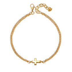 여자 순금 팔찌 체인 민자 십자가 24K 3.75g 18K장식 - SSG.COM