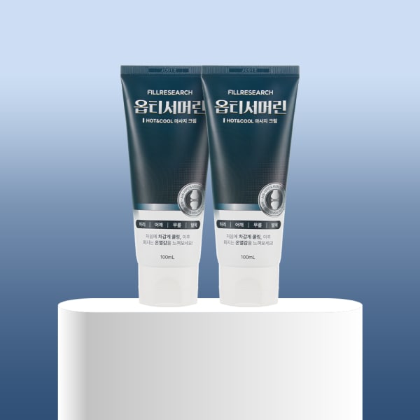 공식판매처 필리서치 옵티서머린 100ML 마사지 크림 MSM 안티서머린 x2 - SSG.COM