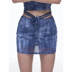 Denim Mesh Mini SK(BL) - SSG.COM