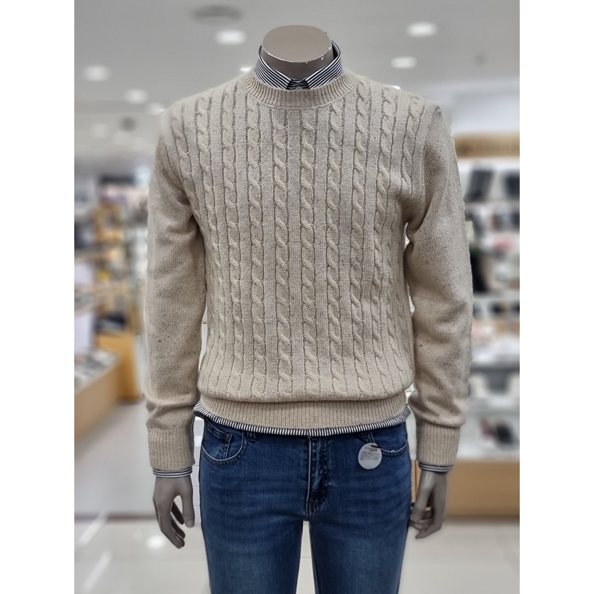 라운드 꽈베기 케이블 니트 스웨터(GT0WDPSM0002)150 - SSG.COM