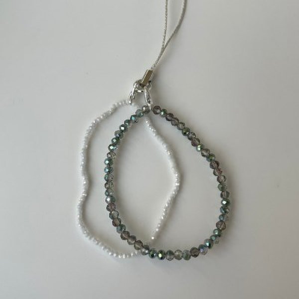 에메랄드 더블 스트링 키링 (emerald double string keyring) - SSG.COM