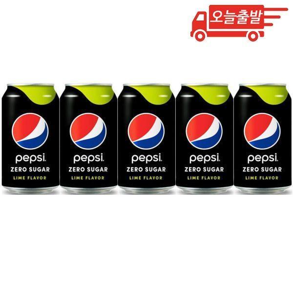 오늘출발 롯데 펩시 제로슈거 라임 캔 210ml 5개, 믿고 사는 즐거움 SSG.COM