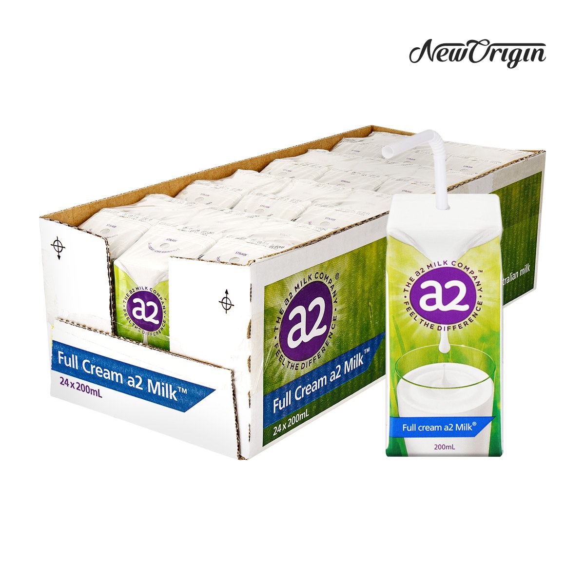 [뉴오리진] a2 밀크™ 오리지널 200ml x 24개입 (멸균우유) - SSG.COM