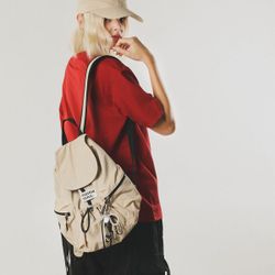 mini ver. flap backpack _ Beige - SSG.COM