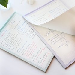 리코즈 모눈 노트패드 4권세트 A4/B5/A5 떡메모지 메모패드 떡메 - SSG.COM