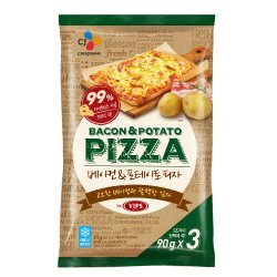 CJ 빕스 베이컨 포테이토 피자 90g x 3 - SSG.COM