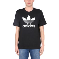 SS23 아디다스 오리지널 Short Sleeve T-Shirt LOGO PRINT T-SHIRT BLACK IA4815 ...