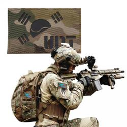 레이저커팅 홀로그램 반 태극기 멀티캠 원단 UDT 패치-쿠닌 - SSG.COM