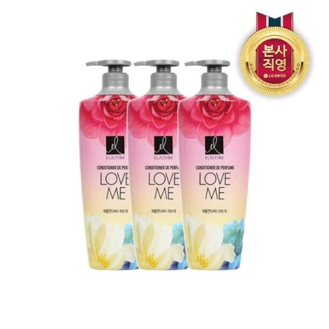 엘라스틴 퍼퓸 러브미 컨디셔너 600ml 3개, 믿고 사는 즐거움 SSG.COM