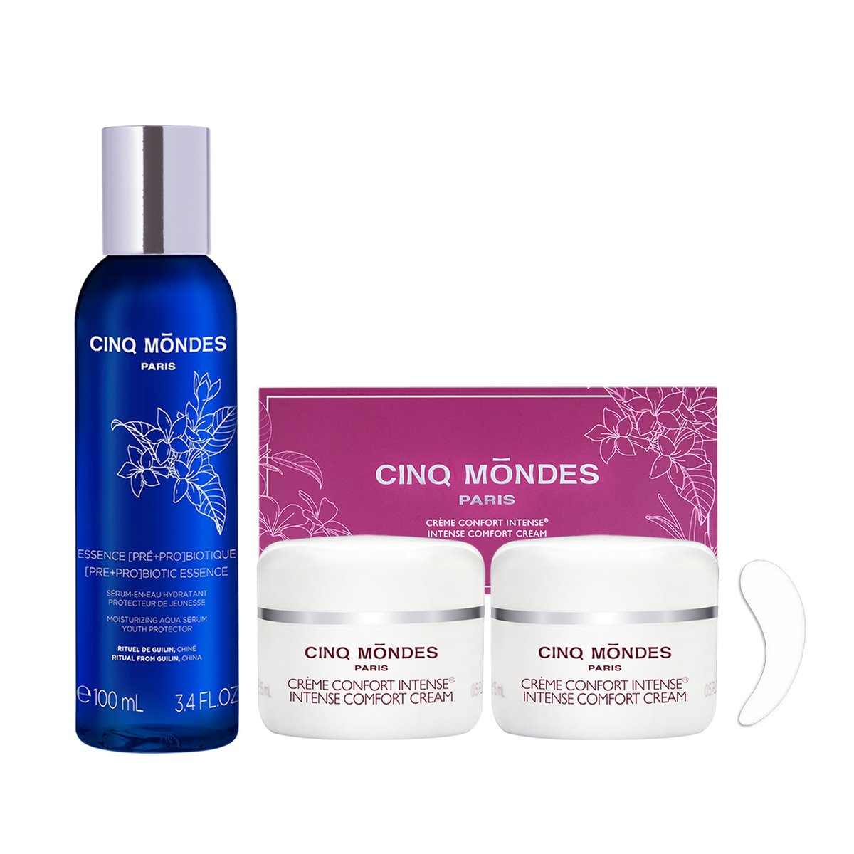 [생크몽드] 프리 프로 바이오틱 에센스 100ml + 인텐스 컴포트 크림 15ml 2ea+ 쇼핑백 - SSG.COM