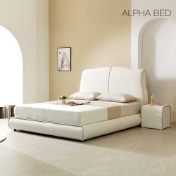 웨이브 패브릭 평상형 침대프레임 LK - SSG.COM