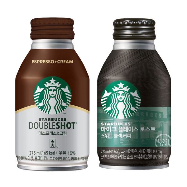 스타벅스275ml에스프레소크림+파이크스위트12캔씩 캔커피 24캔 275ml - SSG.COM