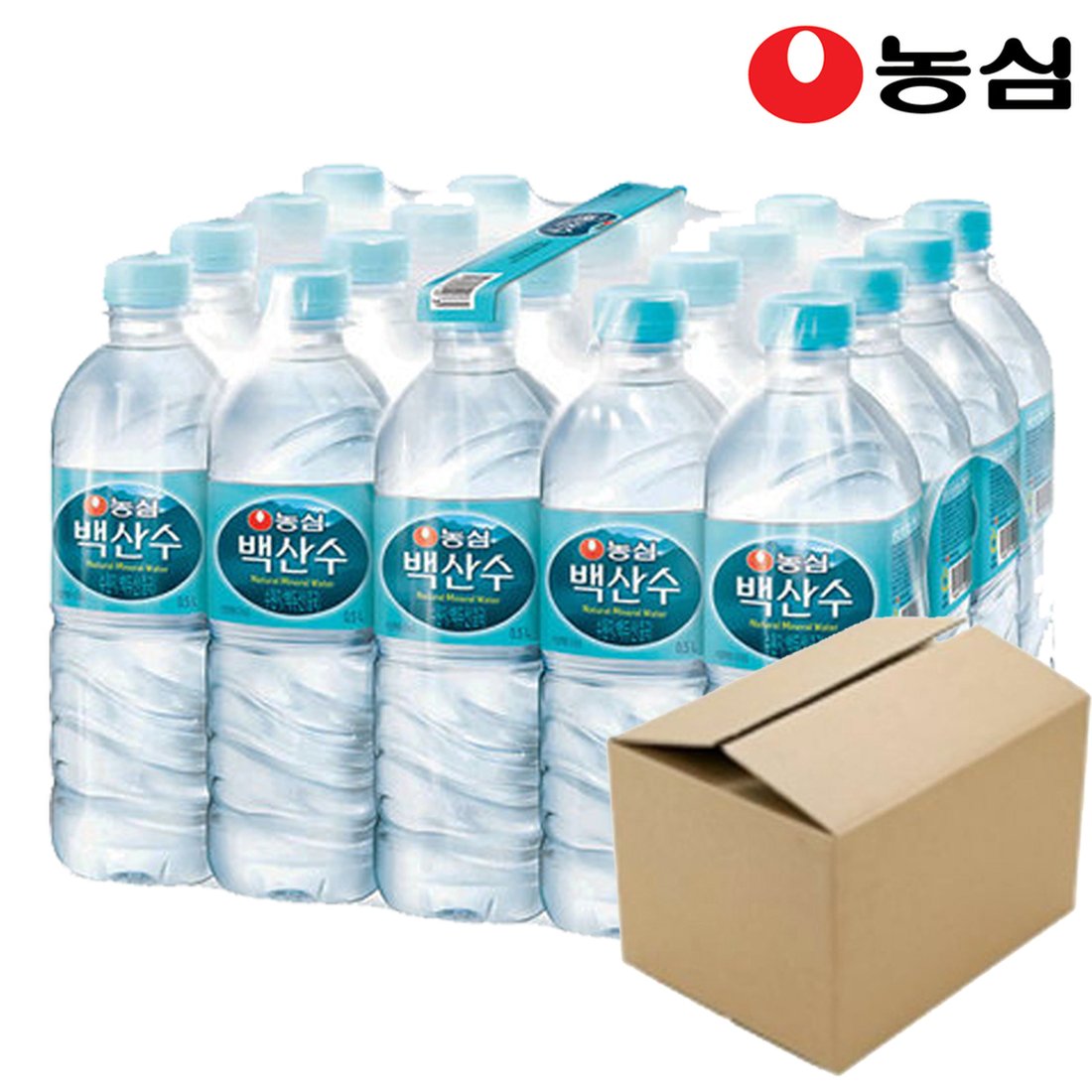[농심] 백산수 500ml x 20병 생수, 믿고 사는 즐거움 SSG.COM